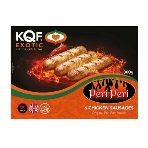 KQF PERI PERI CHICKEN SAUSAGES 300G/800G