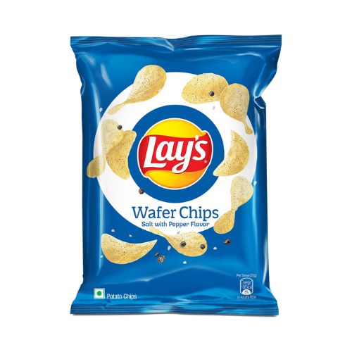 LAYS WAFER STYLE SALT PEPPER 48G